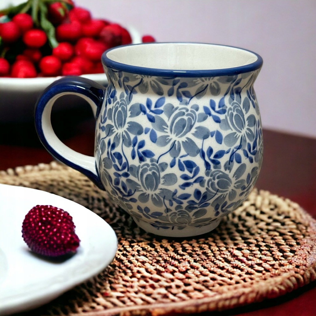 Kubek czeski duży UNIKAT 500 ml dek. AS53 Ceramika Bolesławiec - 15127896070 - oficjalne ...