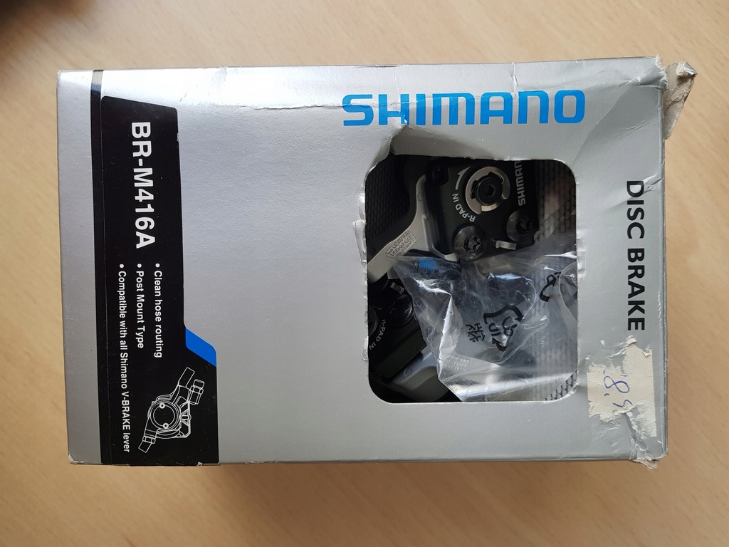 Shimano BR-M416A 2 szt - 12043917683 - oficjalne archiwum Allegro