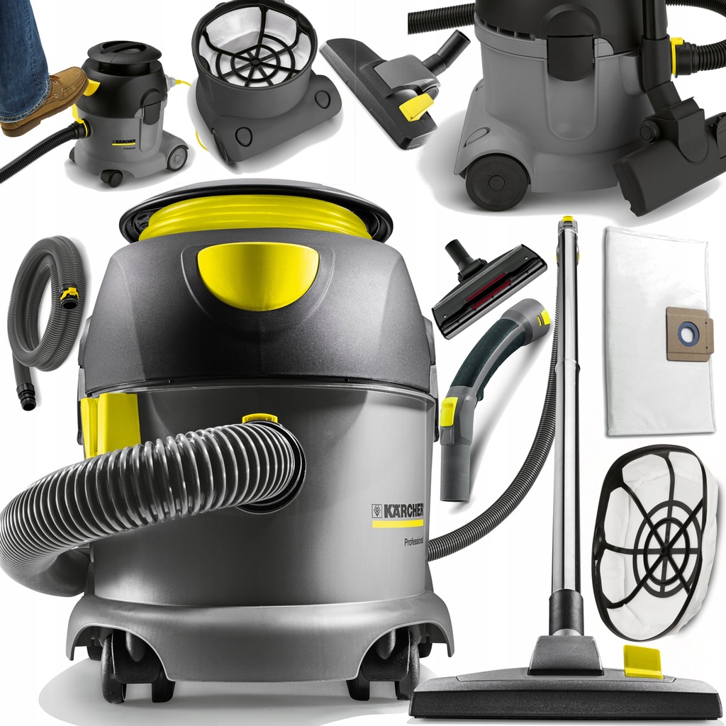 ODKURZACZ PRZEMYSŁOWY HOTELOWY KARCHER T 10/1 ADV - 11294335082 ...