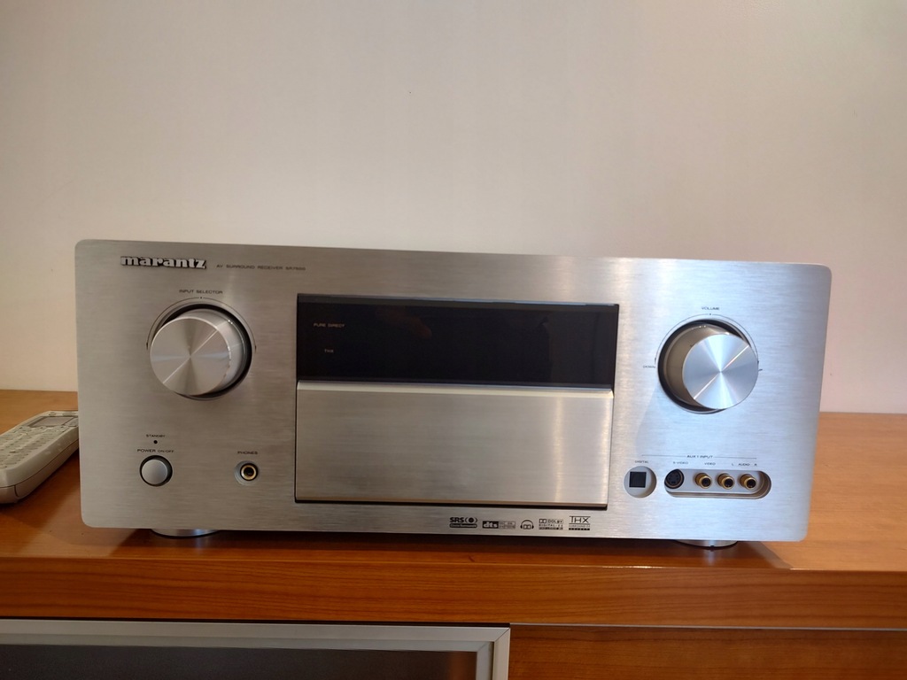 Amplituner Marantz SR7500 + pilot 7500 - 12009382639 - oficjalne archiwum Allegro