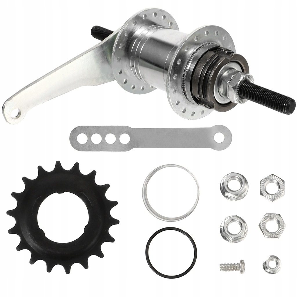 Rear Hub Assembly Fixed Gear Bicycle Rear Wheel - 14818067345 ...