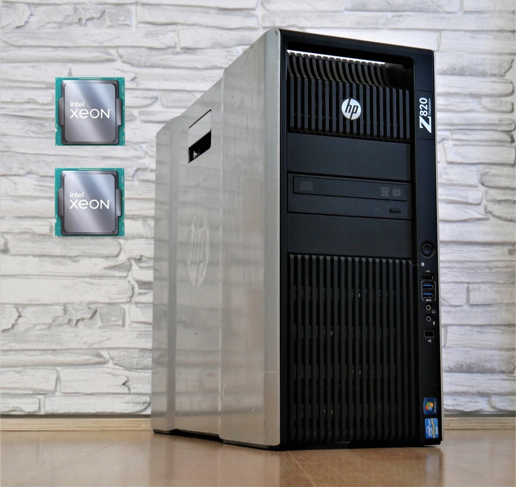 HP Z820 2x E5-2680 16 Core 64GB RAID jak I7 9700 - 13469714550 - oficjalne archiwum Allegro