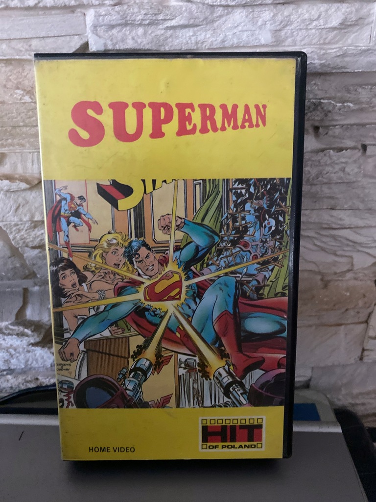 Superman VHS - 13642740941 - oficjalne archiwum Allegro