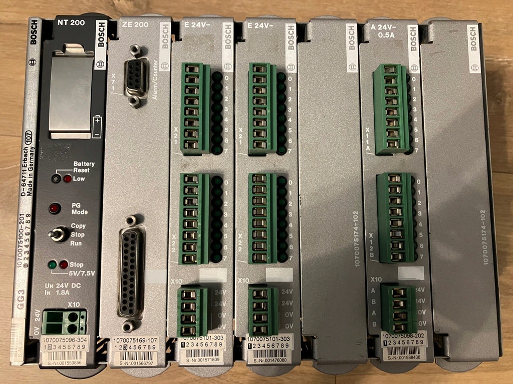 Sterownik PLC Bosch NT 200 ZE 200 - 12845851219 - oficjalne archiwum Allegro