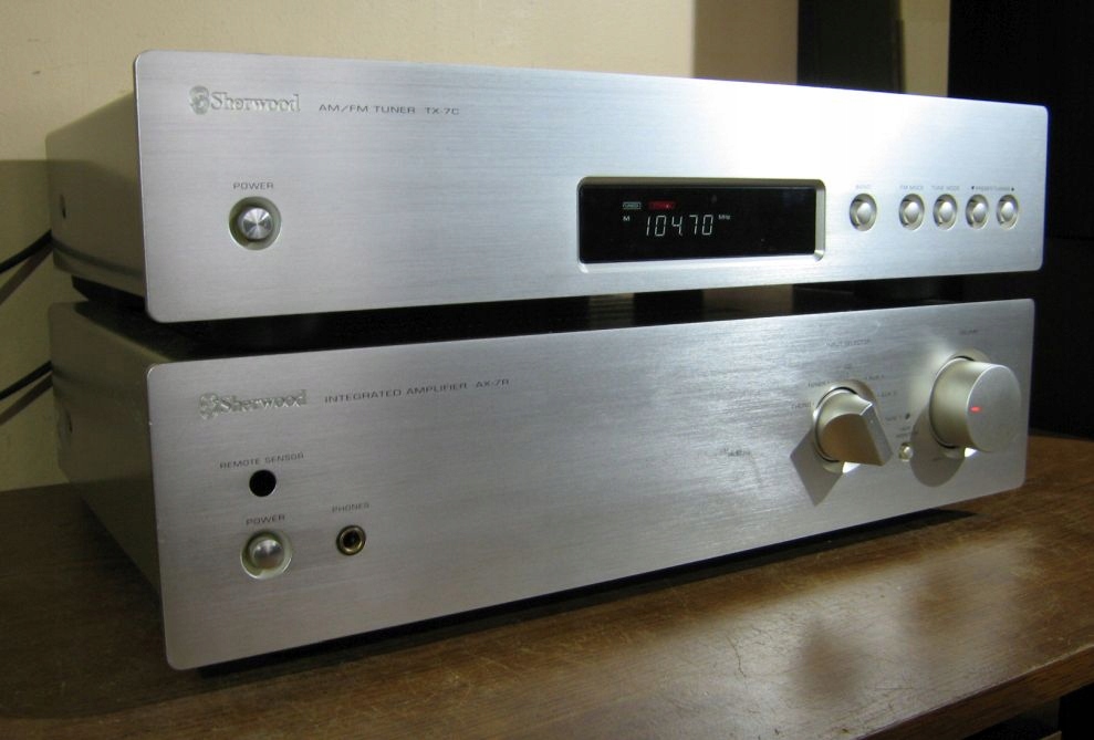 SHERWOOD AX-7R WYSOKIEJ KLASY WZMACNIACZ OPUS 7 - 7828815865 - oficjalne archiwum Allegro