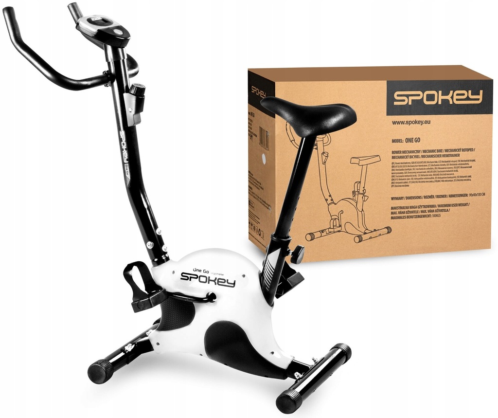 ROWER TRENINGOWY MECHANICZNY Z WYŚWIETLACZEM ONEGO - 11894172402 ...