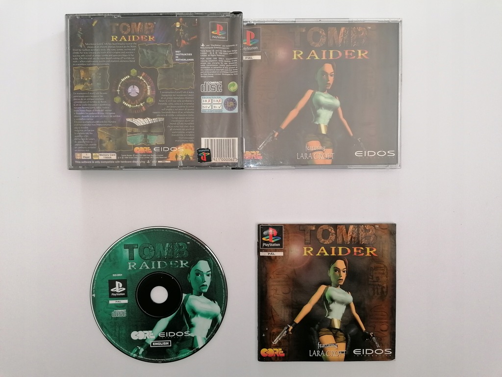 TOMB RAIDER BIG BOX PSX PS1 - 13524930149 - oficjalne archiwum Allegro