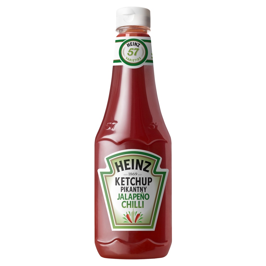 Heinz Ketchup Pikantny Jalapeno 570g - 13737086549 - oficjalne archiwum Allegro