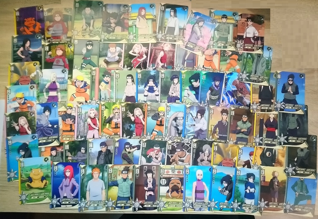 Karty Naruto CCG/TCG karty do gry 10 losowych kart - 12749525906 ...