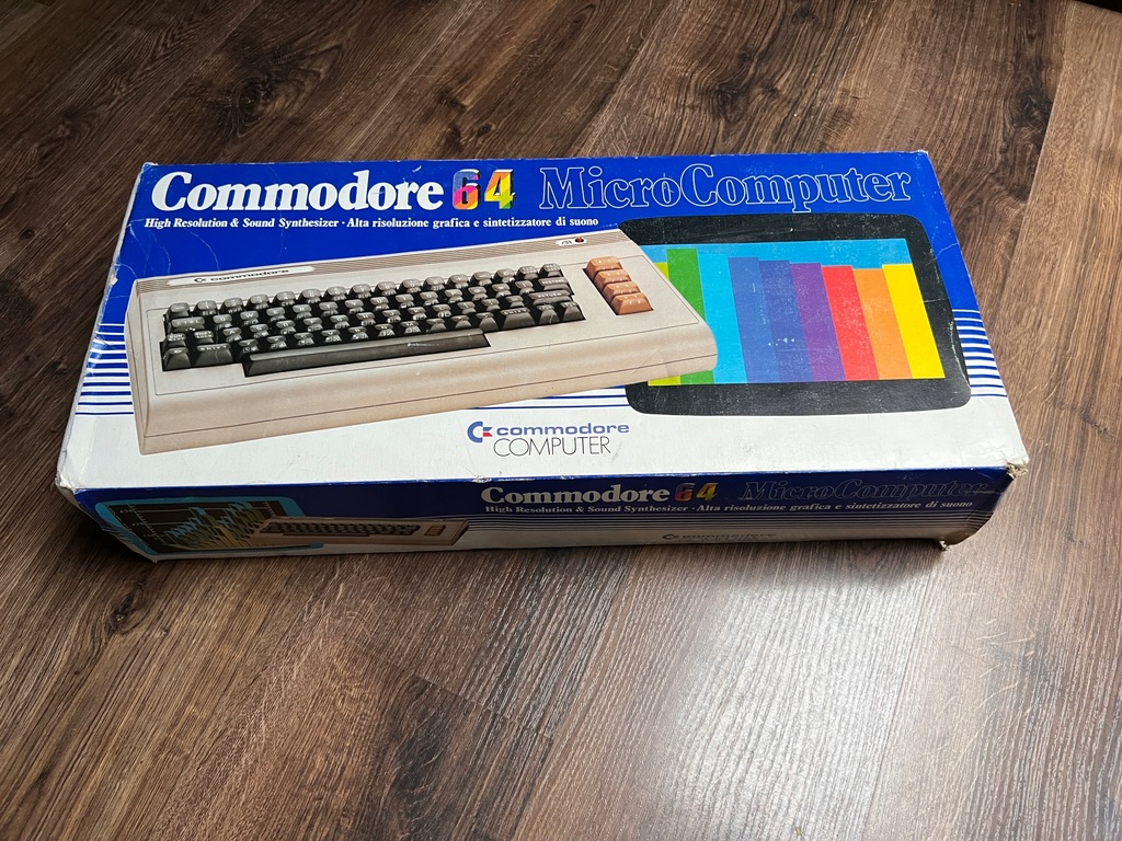 Komputer Commodore 64 BOX BREAD BIN bardzo ładny - 12181528616 - oficjalne archiwum Allegro