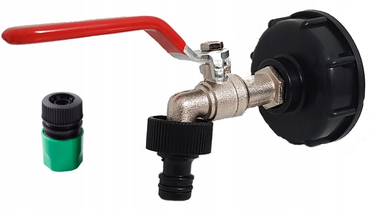 Kran IBC 1000L Zestaw do MAUSERA ZAWÓR - 13596147196 - oficjalne archiwum Allegro