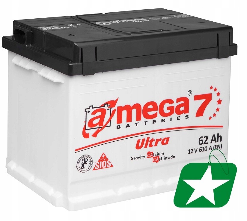 AMEGA ULTRA M7 MEGATEX 12V 62Ah 610A - 14243797175 - oficjalne archiwum ...