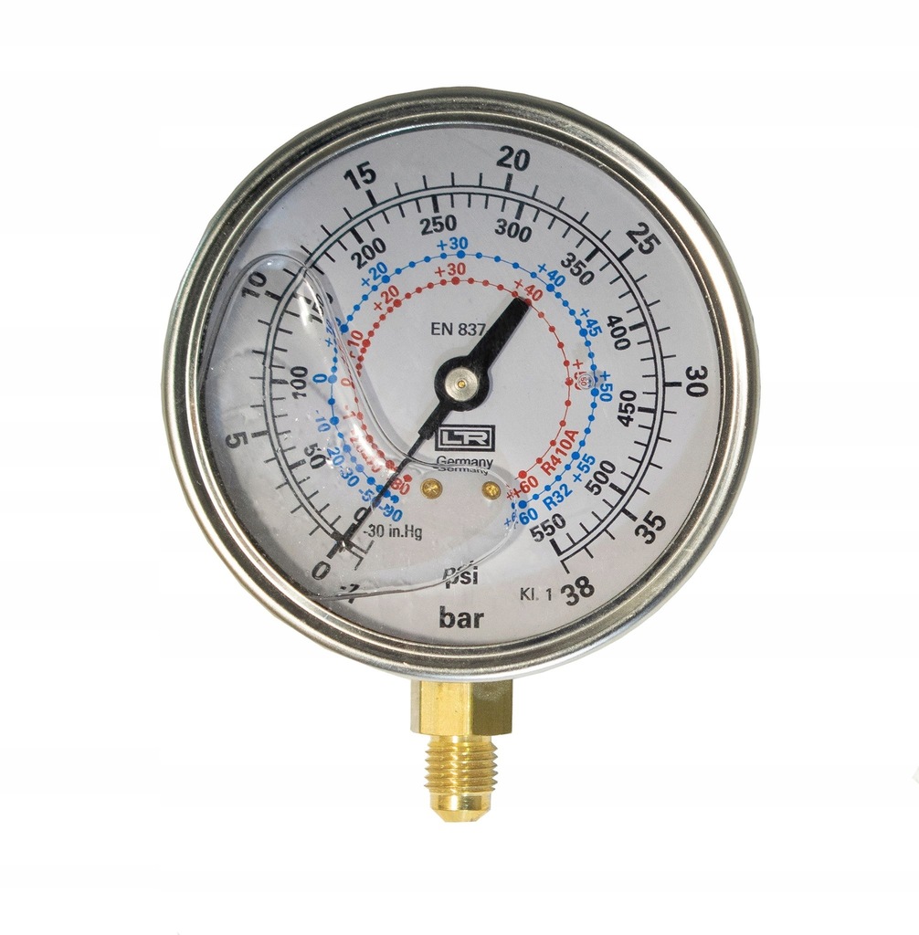 Manometr niskiego ciśnienia z gliceryną R32 R410A - 13947851734 - oficjalne archiwum Allegro