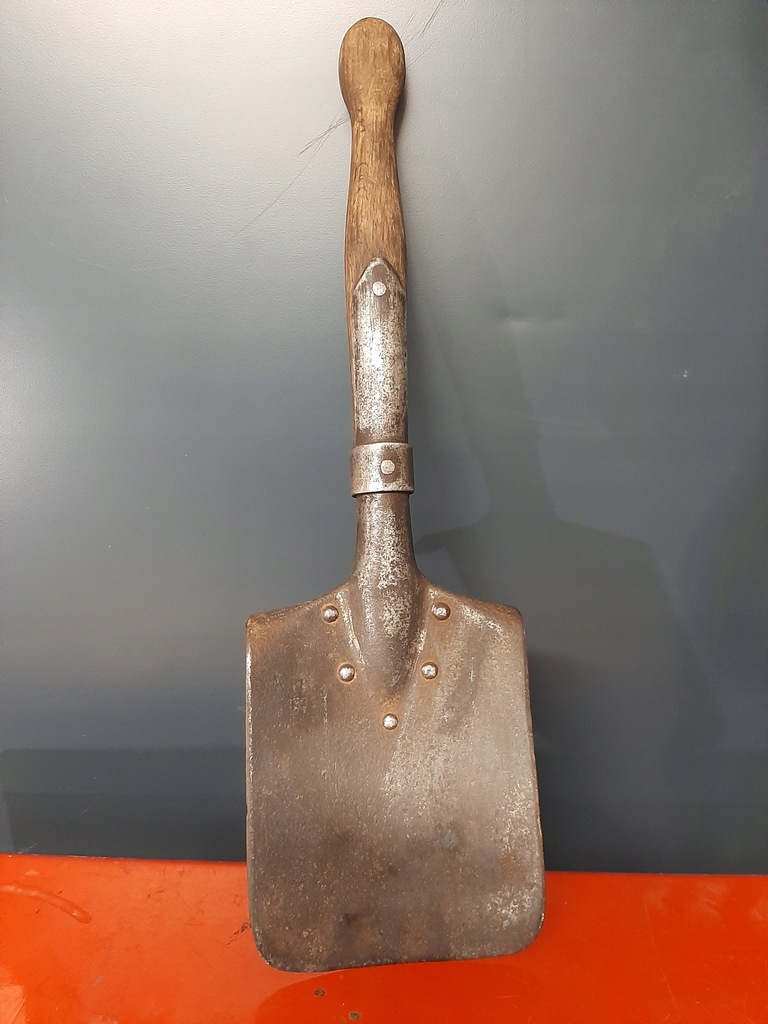 POLSKA saperka wojskowa łopatka piechoty kopaczka WP Łopata szpadel ...