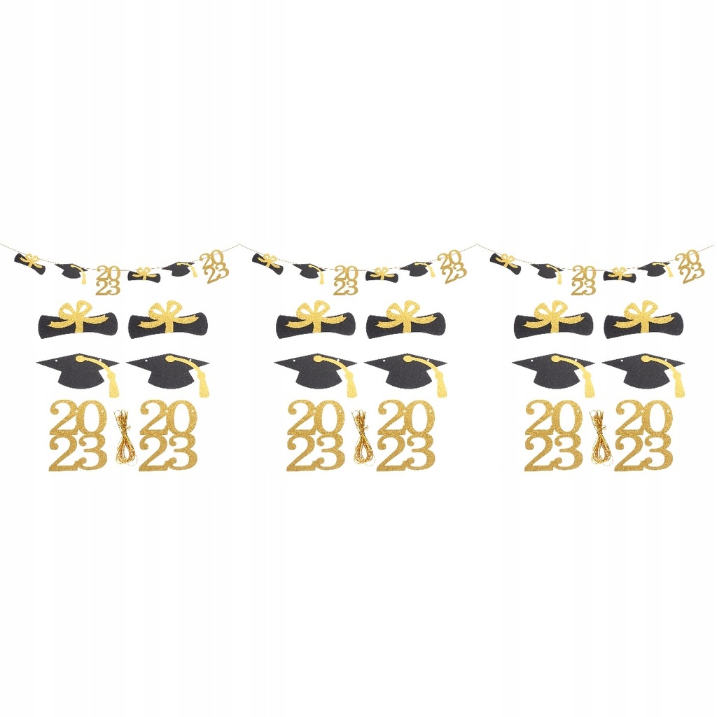 2023 GRADUATION GARLAND SEASON FLAG HAT SETS - 14251696717 - oficjalne ...