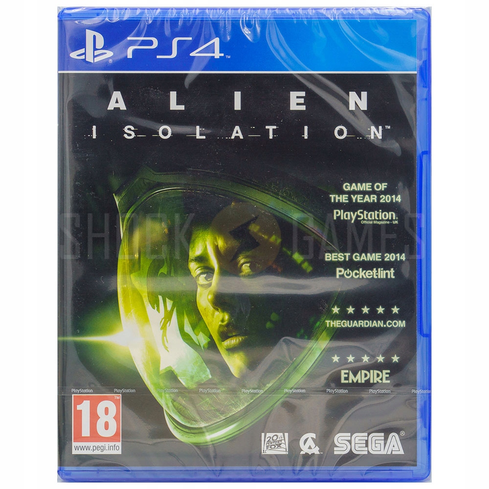 OBCY IZOLACJA PL / ALIEN ISOLATION / GRA PS4 / PS5 / PLAYSTATION 4 5 ...