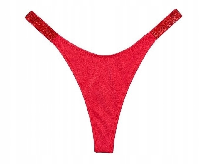 Stringi kąpielowe Victoria's Secret z cyrkoniami M - 13846294820 ...