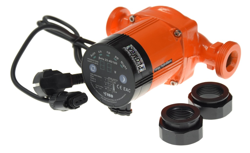 POMPA OBIEGOWA IBO BETA 25/40 180 ENERGOOSZCZĘDNA - 7034023848 - oficjalne archiwum Allegro