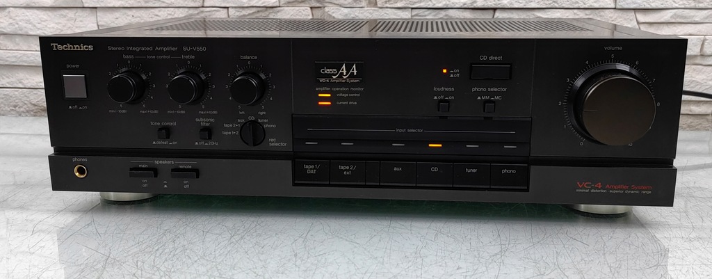 Technics SU-V550 Stereo Integrated Amplifier - 13442276905 - oficjalne ...