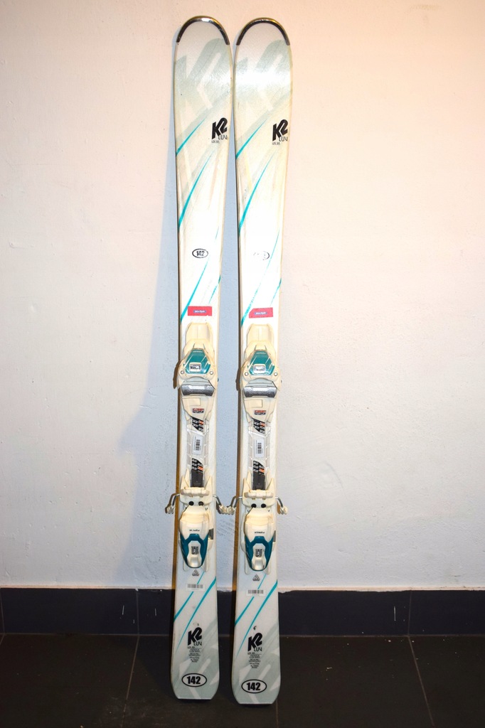 Narty Zjazdowe K2 Luv 142cm Damskie Piękne Rocker - 14642400655 ...