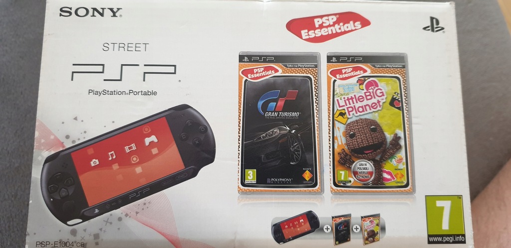 Sony PSP Minecraft MARIO Etui PL Menu ZESTAW gier! - 9963339588 ...