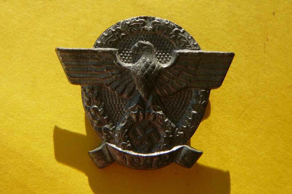 III RZESZA 1942 ORZEŁ GAPA SWASTYKA ORYGINAŁ SYGNO - 13070746715 ...