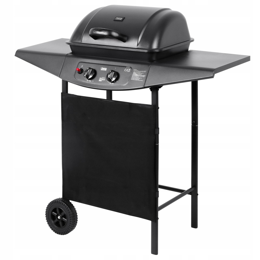 GRILL GAZOWY OGRODOWY Z RUSZTEM BBQ 5kW 2 PALNIKI - 7907287848 ...