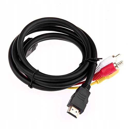 kabel adapter przejściówka HDMI na RCA Cinch 2 szt - 8569849827 ...
