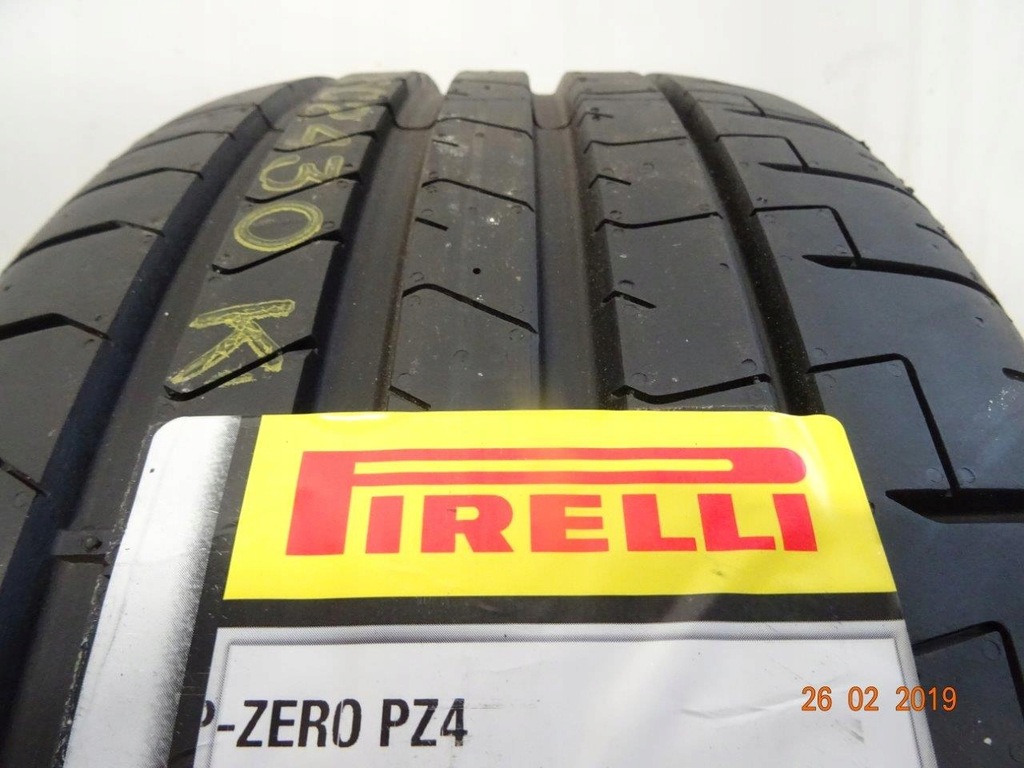 x4 245/40R18 Pirelli P-Zero PZ4 SC 97Y XL 2019r - 7896936287 - oficjalne archiwum Allegro