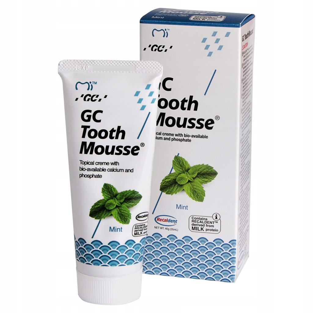GC Tooth Mousse pasta do zębów dla dzieci MIĘTA - 13047807292 ...