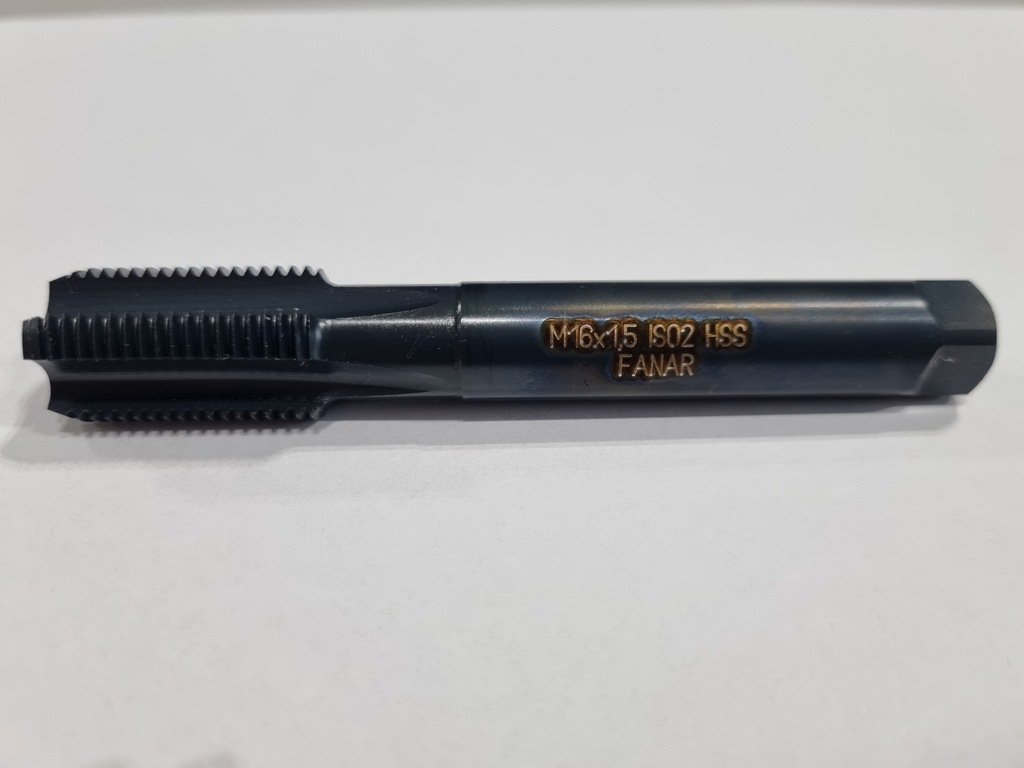 Gwintownik fanar HSS ISO529 Nr2 X1 M16x1.5\ 6H - 13786728524 - oficjalne archiwum Allegro