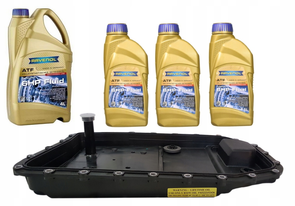 BMW E90 ZF 6HP19 / 21 WYMIANA OLEJU W SKRZYNI ROWE - 9471962309 ...