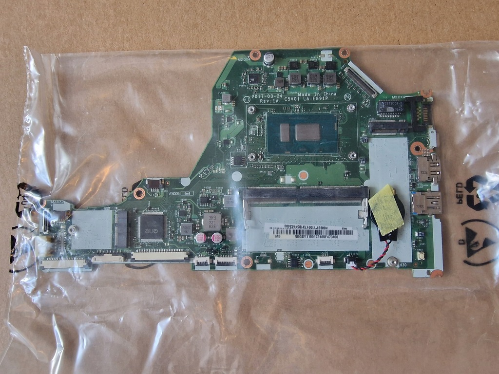 Nowa Płyta Główna Acer Aspire A515-51 A615-51 Intel I5-8250U C5V01 LA ...