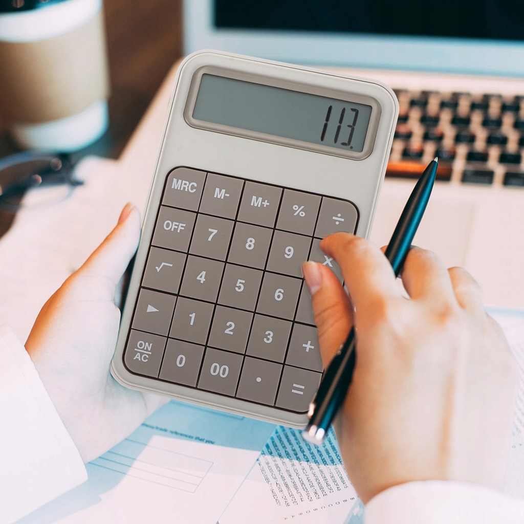 1pc Prosty pulpit kalkulator Kalkulator do biura - 12666464007 ...