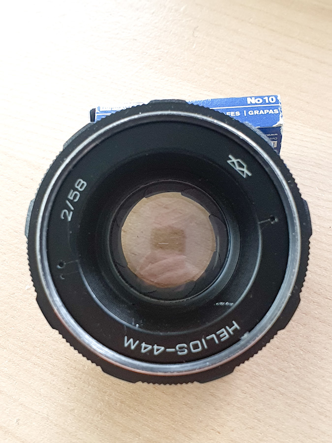 Obiektyw Helios 44M BAGNET NIKON F 58mm f2.0 - 12568313169 - oficjalne archiwum Allegro