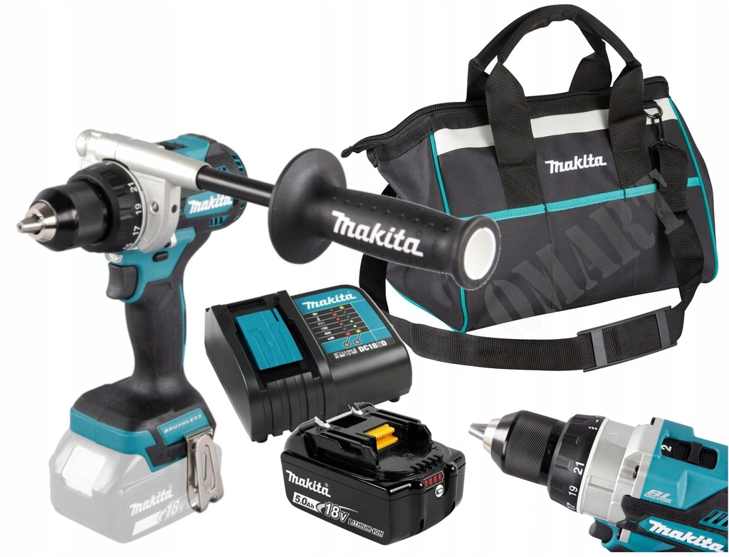 Makita Zestaw DDF486Z wkrętarka 130Nm 18V MOCNA - 11395061867 - oficjalne archiwum Allegro