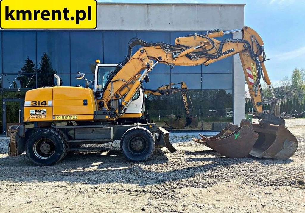 Liebherr A 314 LITRONIC KOPARKA KOLOWA 2012R. ... - 14662276920 ...