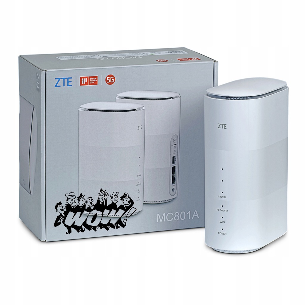 ZTE MC801A router na SIM 4G LTE 5G WiFi 6 AX 2xGE - 11538175607 ...