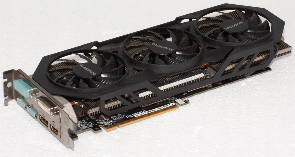Karta graficzna Gigabyte GTX 970 Windforce 4GB - 12153162420 ...