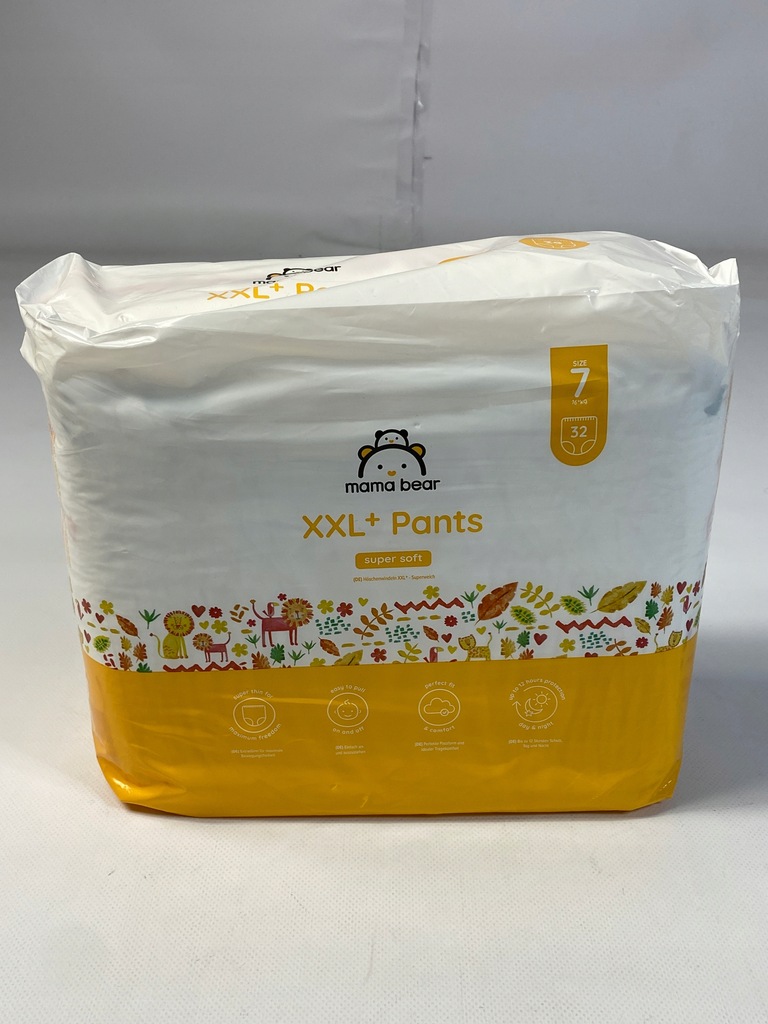Zestaw pampersów 32 szt. r. XXL/ 7 / 16kg - 14778982443 - oficjalne archiwum Allegro
