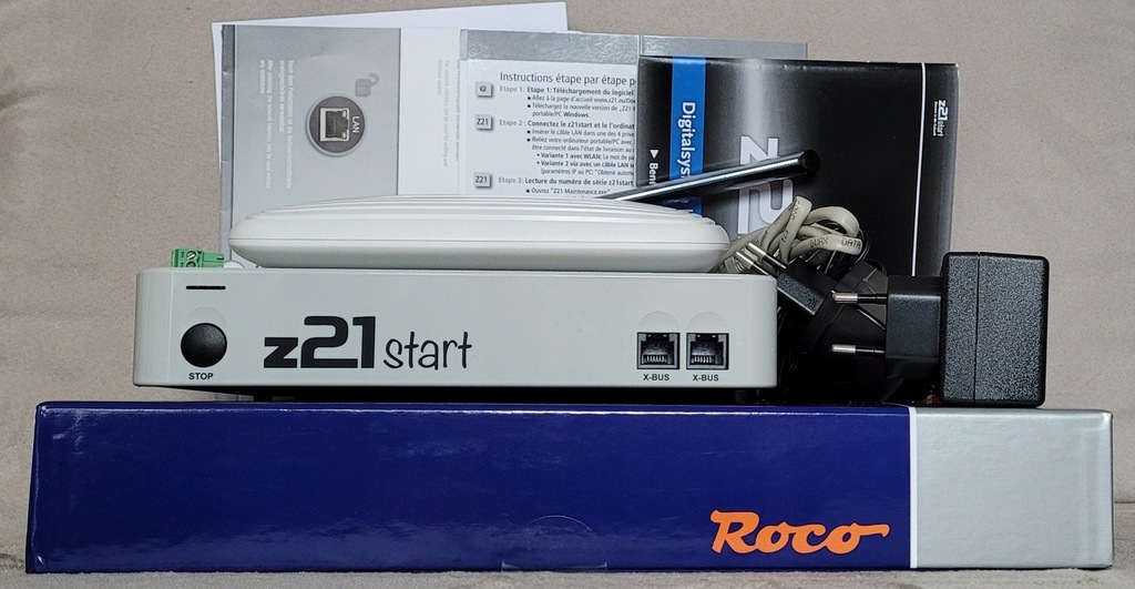 z21 start zestaw cyfrowy WiFi - Roco / Fleischmann - 13223602401 ...