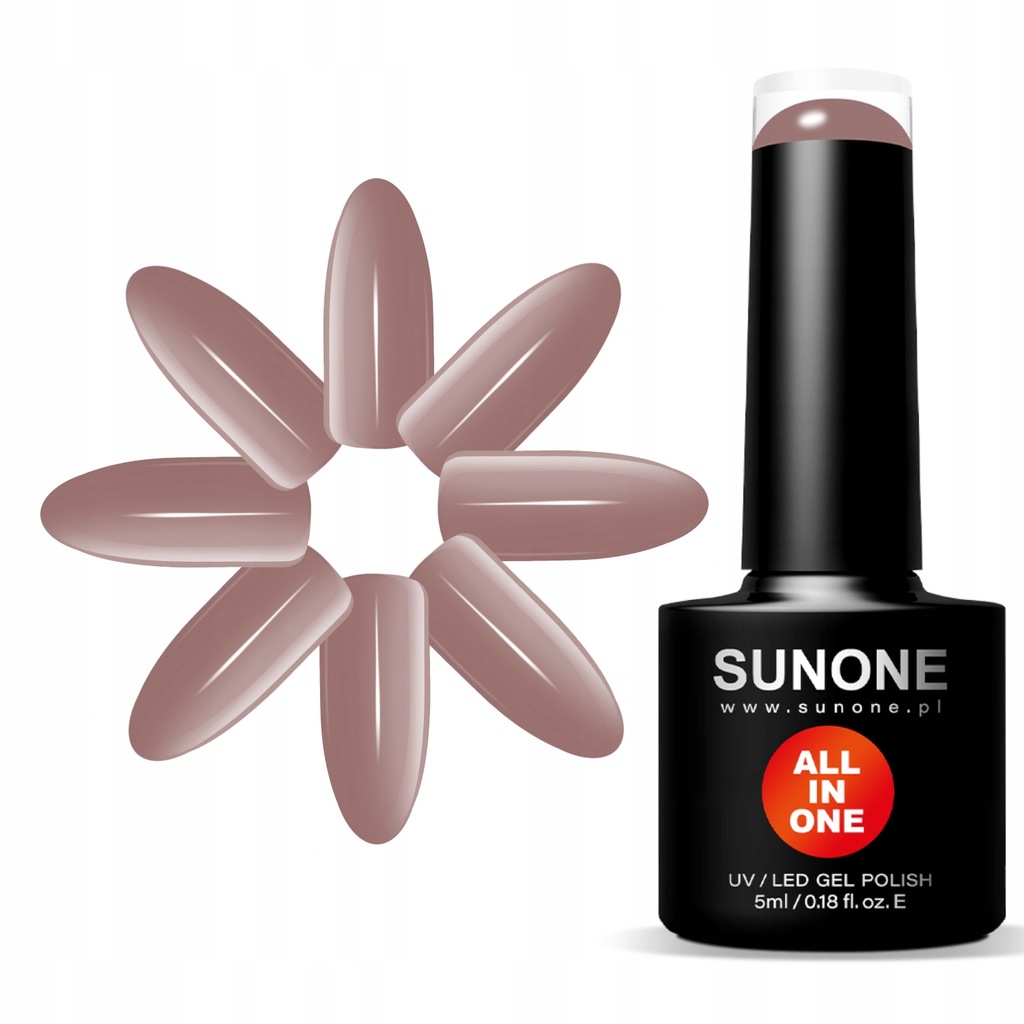 SUNONE ALL IN ONE LAKIER TOP BAZA 3w1 B15 BEŻOWY - 11294236919 ...