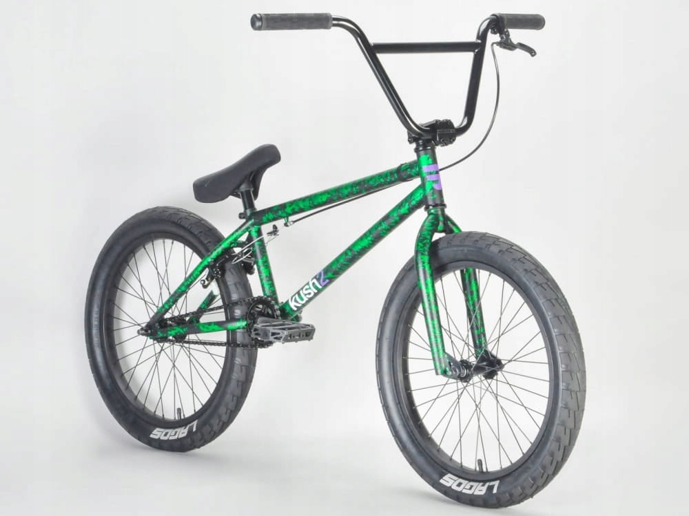 Rower BMX Mafiabikes Kush2 RS2 20" Green Spla - 10132337183 - oficjalne archiwum Allegro