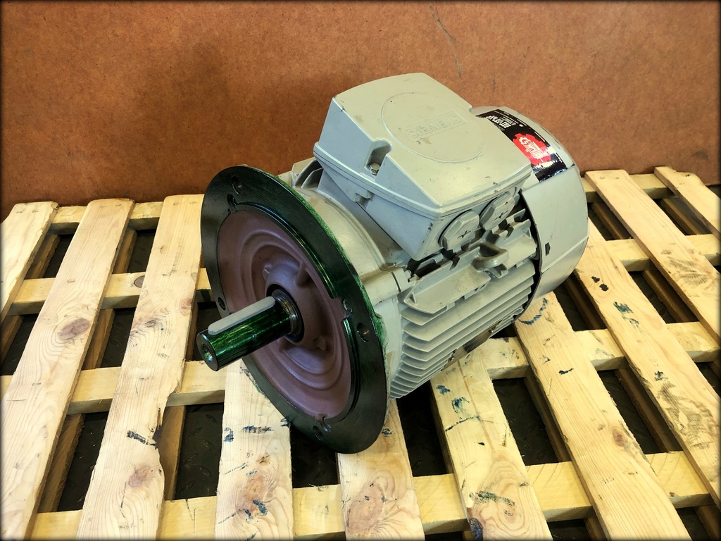 silnik elektryczny 7,5kW 2925obr. SIEMENS - 9189495180 - oficjalne archiwum Allegro