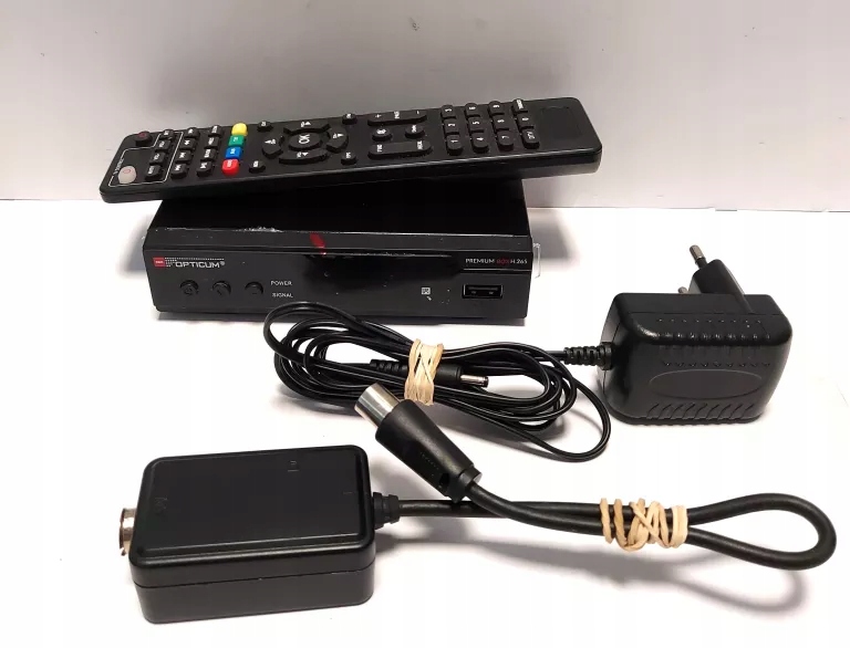 DEKODER OPTICUM PREMIUM BOX H.265 DVB-T2/HEVC/H.2 - 12827043373 ...