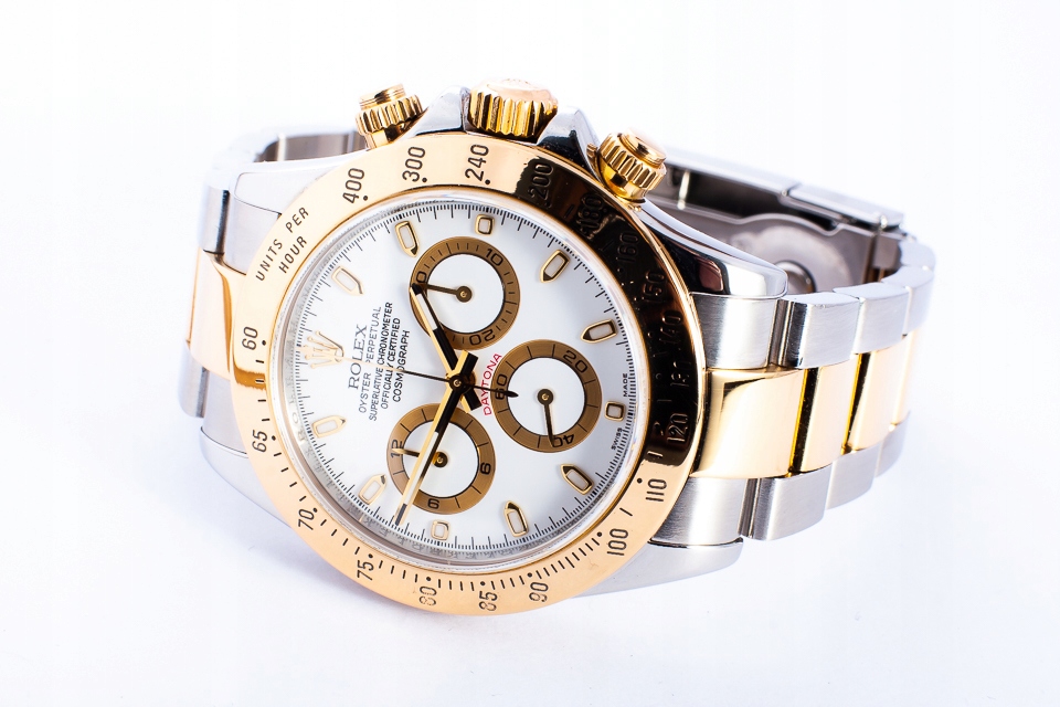 ROLEX COSMOGRAPH DAYTONA COSC SS|18K 40MM/BOX - 10488233429 - oficjalne ...
