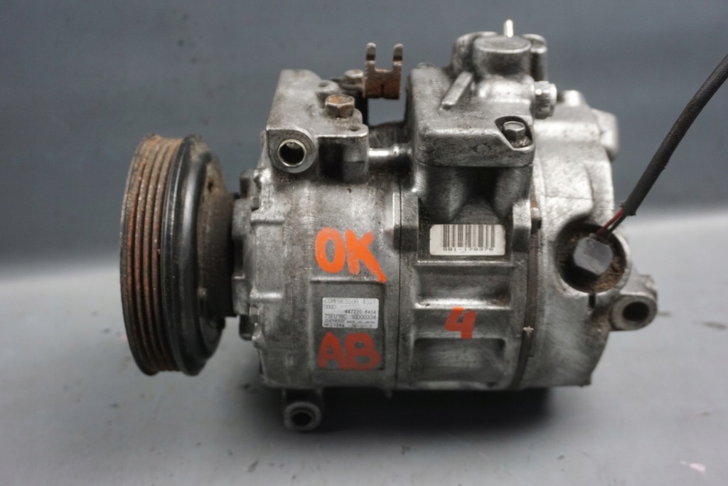 Audi A4 B6 Sprężarka klimatyzacji 8E0260805AB 1.9 - 13303489001 ...
