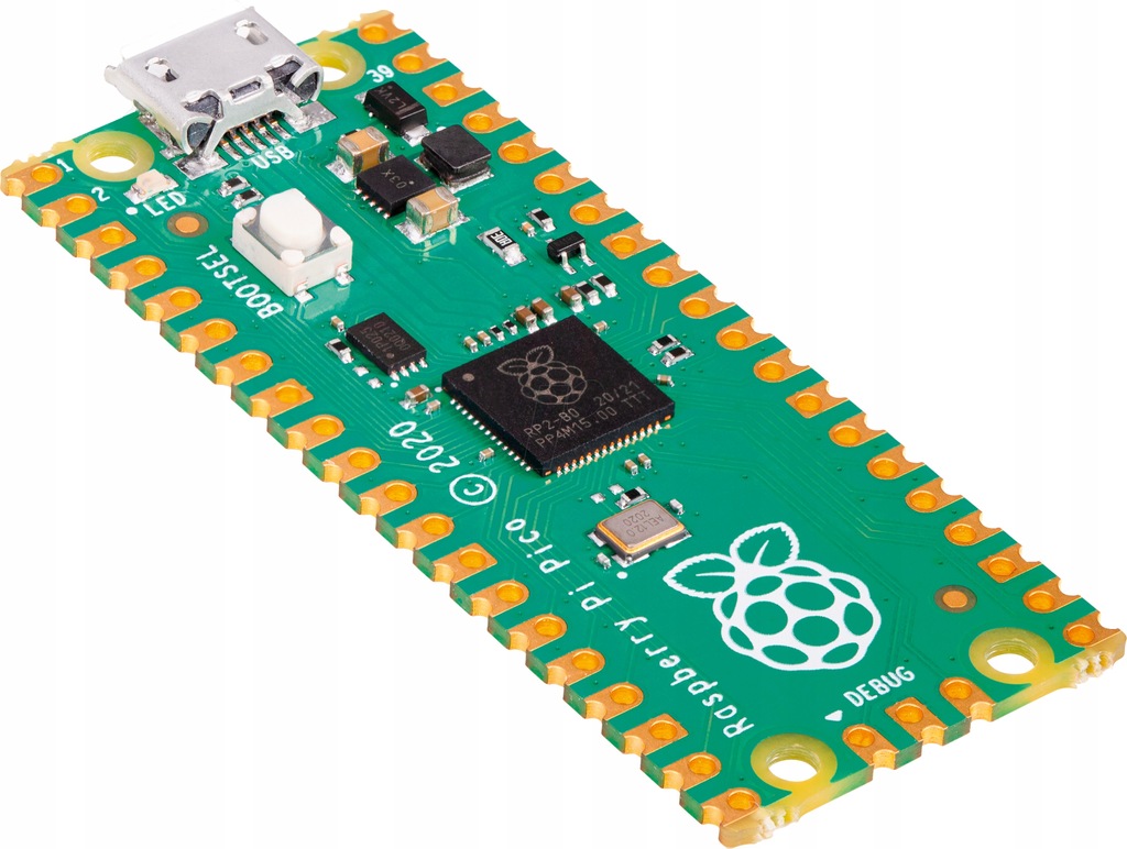 Raspberry Pi Pico RP2040 ARM Cortex M0+ - 12587389289 - oficjalne archiwum Allegro