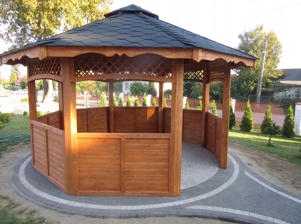 ALTANA OGRODOWA ALTANKA ALTANKI 4M OŚMIOKĄTNA - 6730429890 - oficjalne ...