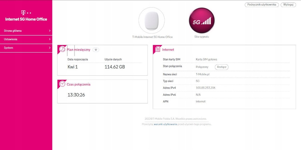 T-MOBILE 5G BOX ODU IDU ROUTER MOBILE HOME OFFICE - 12441749396 - oficjalne archiwum Allegro